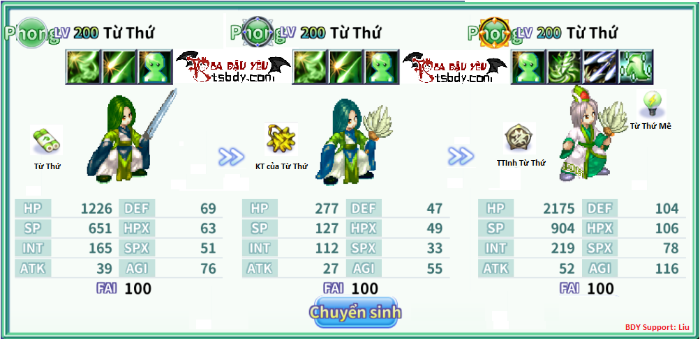 Từ Thứ - Xu Shu - 徐庶 - TS Online | Ba Đậu Yêu